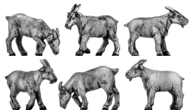 Goats (28mm) | Eureka Miniatures UK