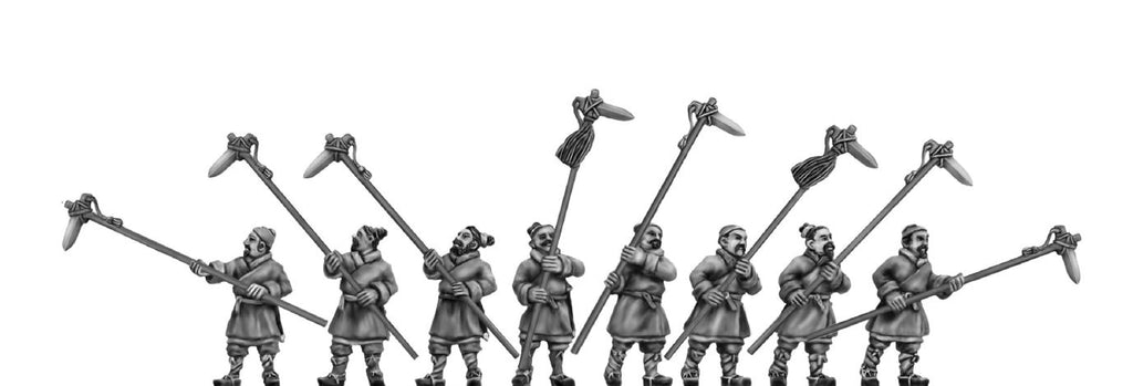 Unarmoured Levy with Halberd (28mm) | Eureka Miniatures UK