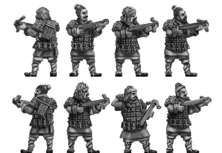 Armoured Crossbow standing firing (28mm) | Eureka Miniatures UK