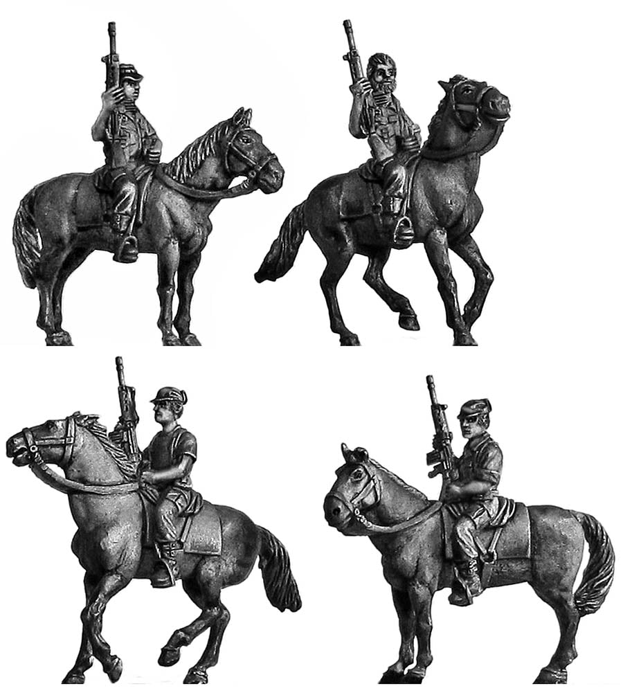 1970s Rhodesian Greys Scouts on patrol with FN (28mm) | Eureka ...