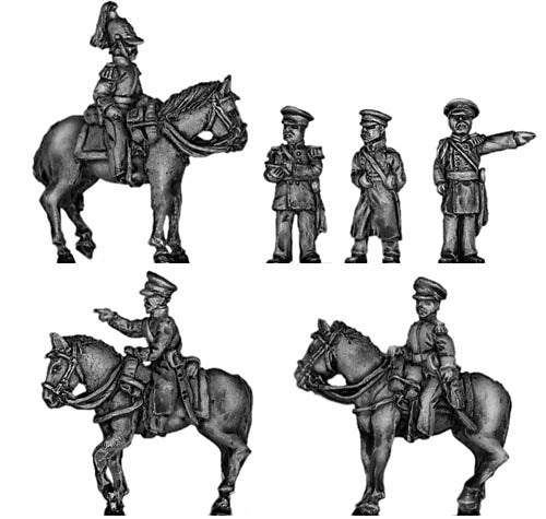 Russian Staff Officer Set (18mm) | Eureka Miniatures UK