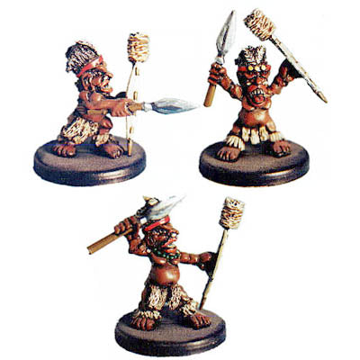 Pygmy warrior (28mm) | Eureka Miniatures UK